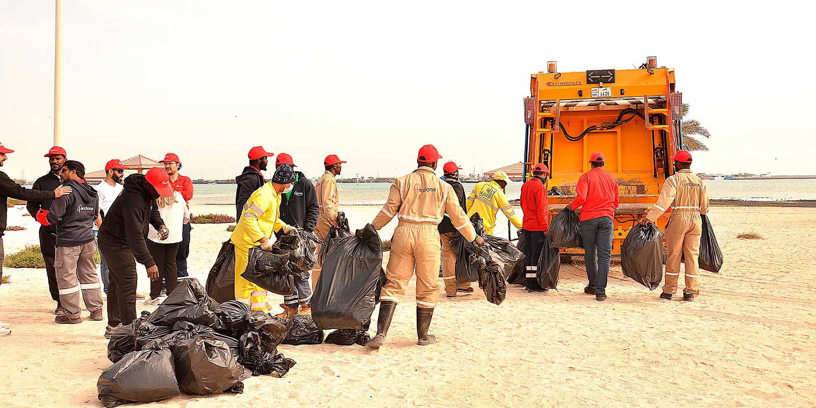 ACCIONA's Water business Beach Cleanup Initiative in Doha: A Commitment ...